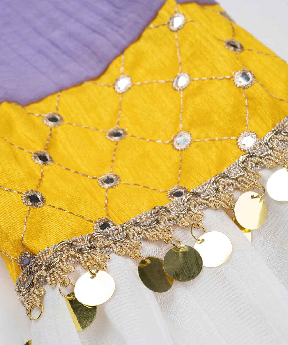 Sequin Balochi Embroidered Shawl for Women Navazesh - ShopiPersia