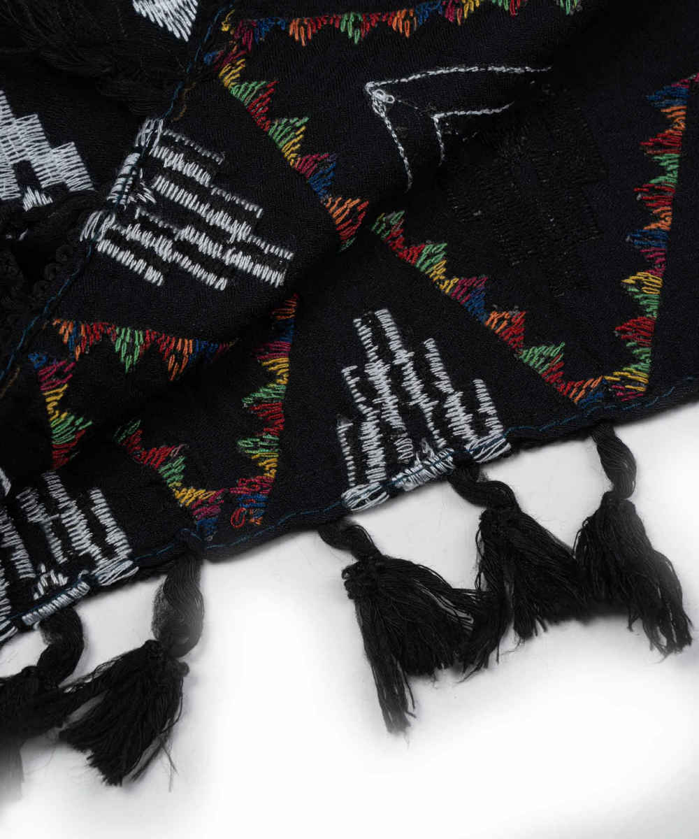 Women's Patterned Cotton Shawl Model Modelina - ShopiPersia