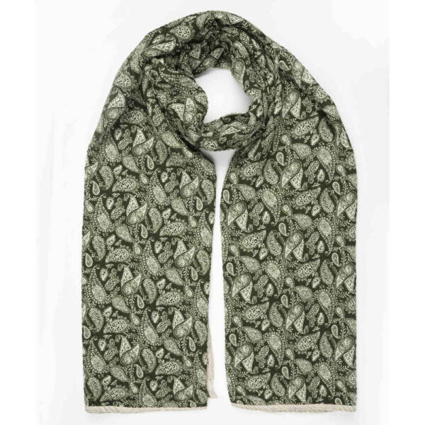 Traditional Shawl For Women Cotton Model Paisley Shopipersia