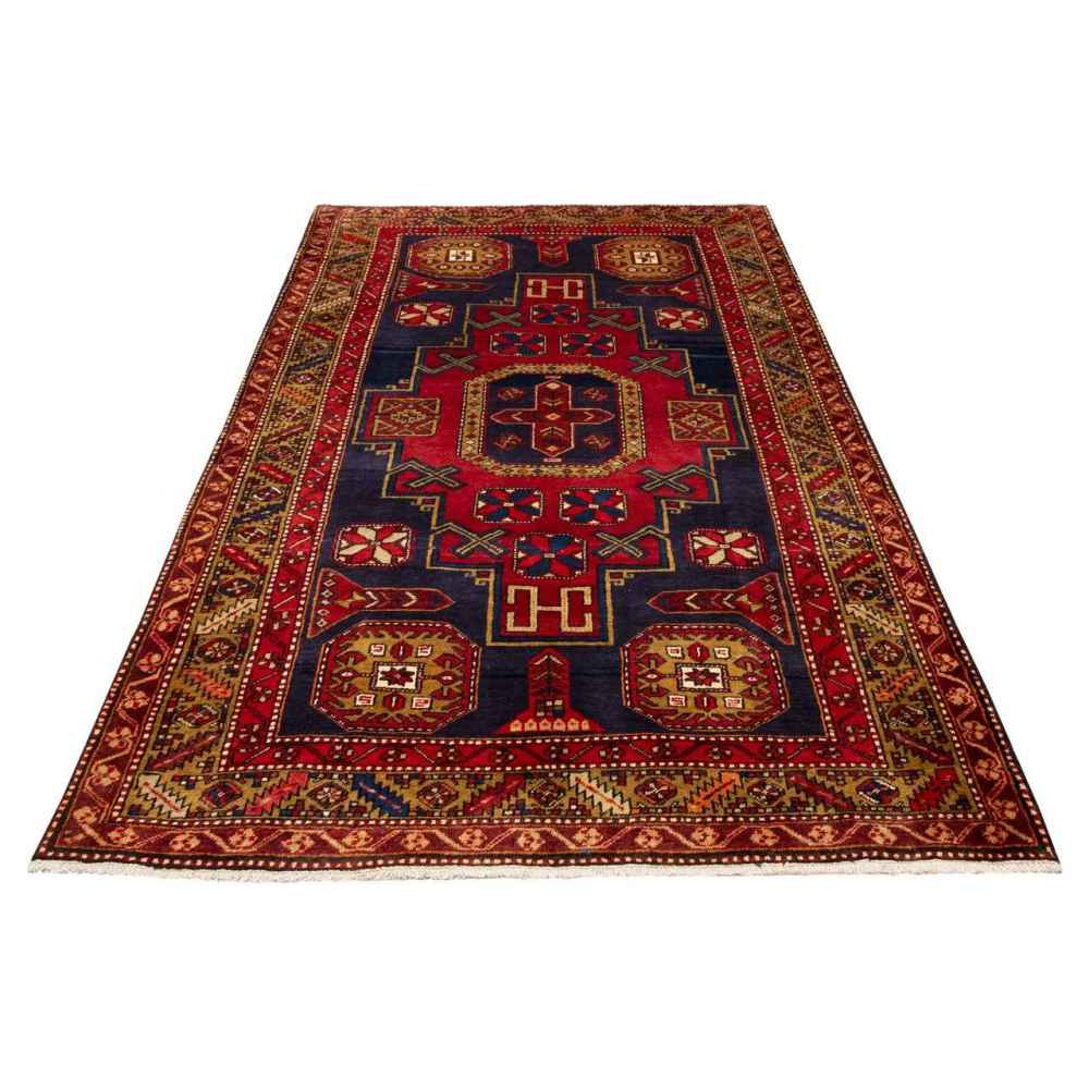 Vintage Tribal Hand-Knotted Persian Carpet Model Negar - ShopiPersia