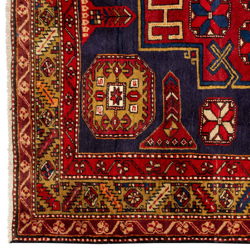 Vintage Tribal Hand-Knotted Persian Carpet Model Negar - ShopiPersia