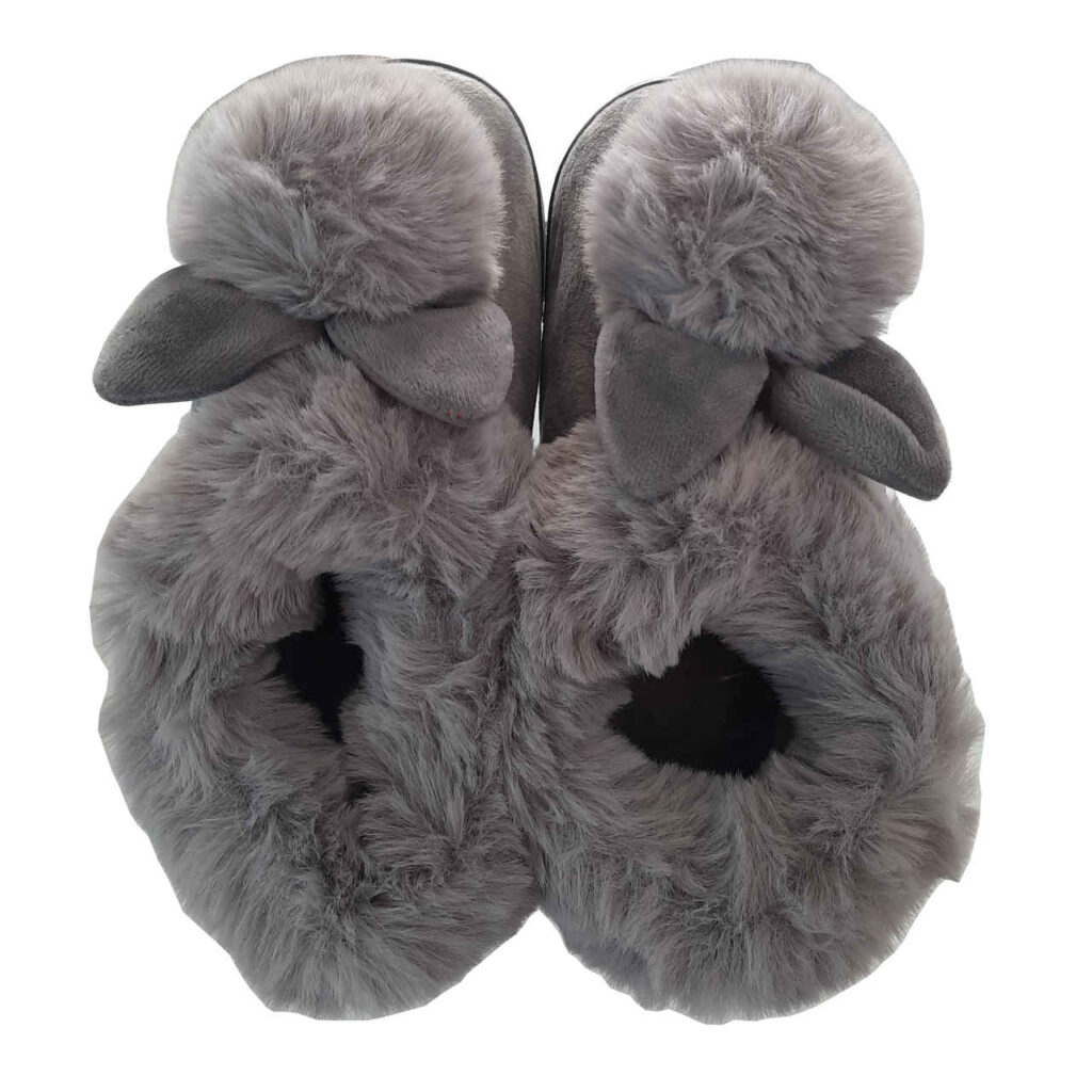 Soft Women’s Plush Slippers Model Heart - ShopiPersia