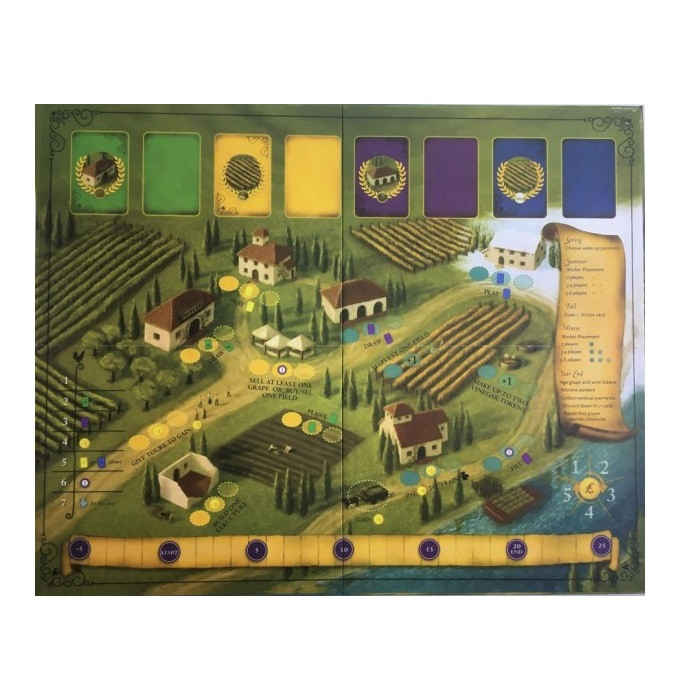 Viticulture Board Game (Farsi) - ShopiPersia