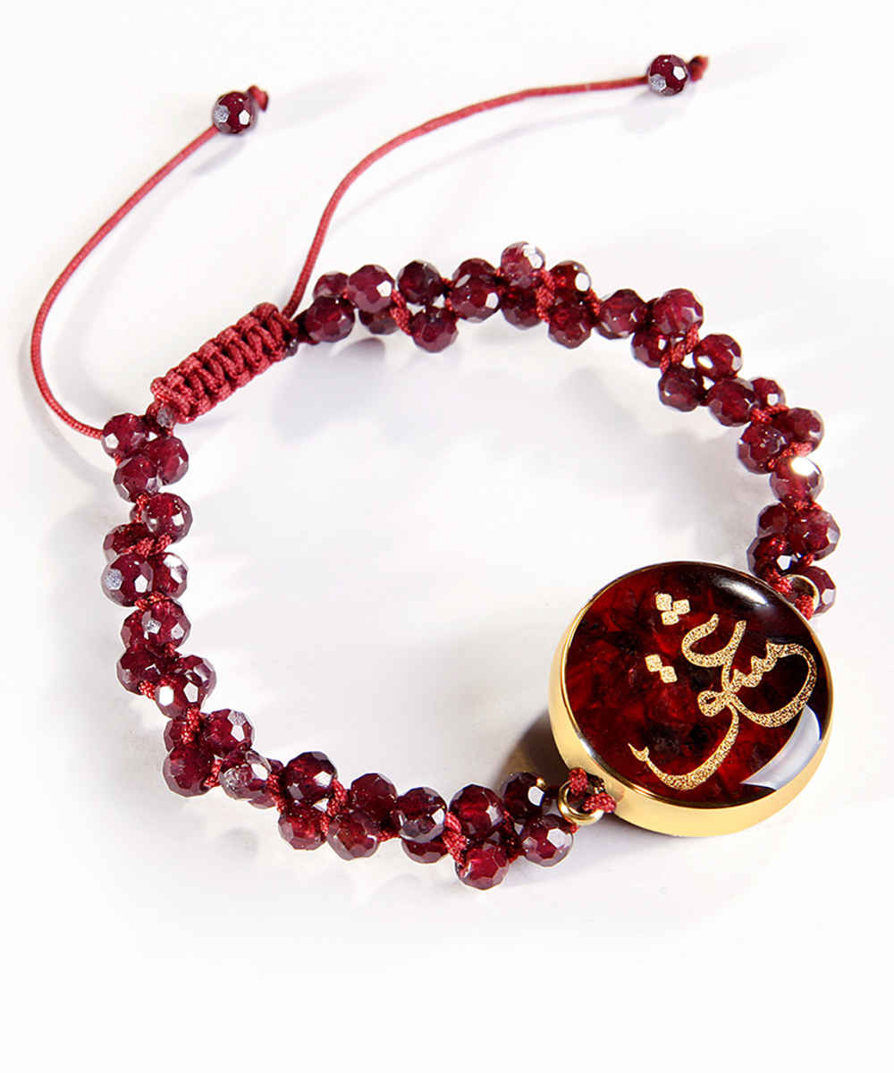 Persian Beaded Bracelet for Women – Maroon Love - ShopiPersia