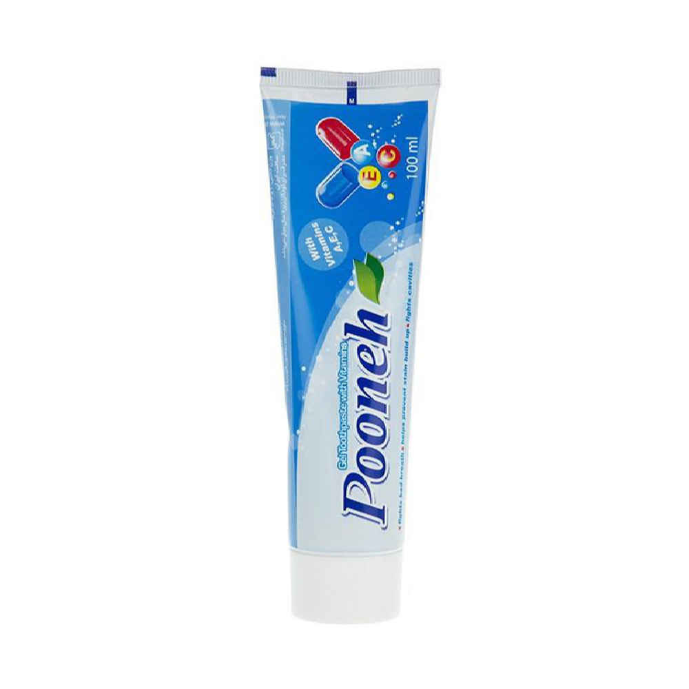 Iranian Pooneh Gel Vitamins Toothpaste (x12) - ShopiPersia