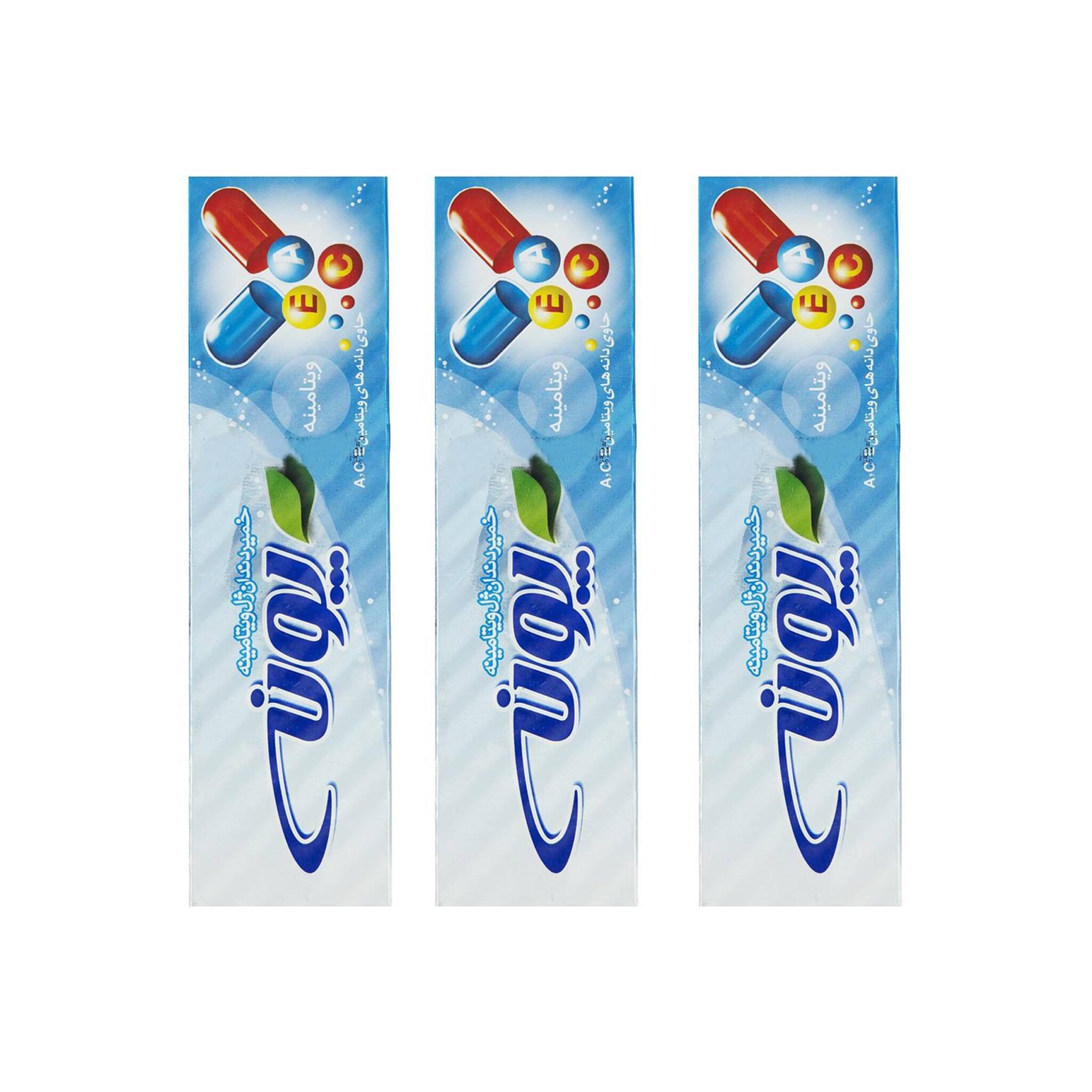 Iranian Pooneh Gel Vitamins Toothpaste (x12) - ShopiPersia
