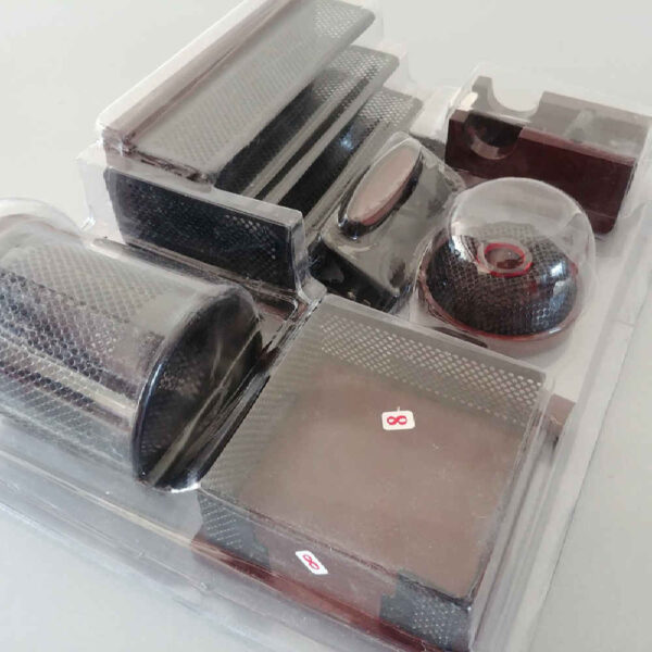 Wooden Office Desk Accessories Model Nahid (8pcs) - ShopiPersia