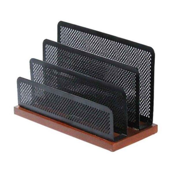 Wooden Office Desk Accessories Model Nahid (8pcs) - ShopiPersia