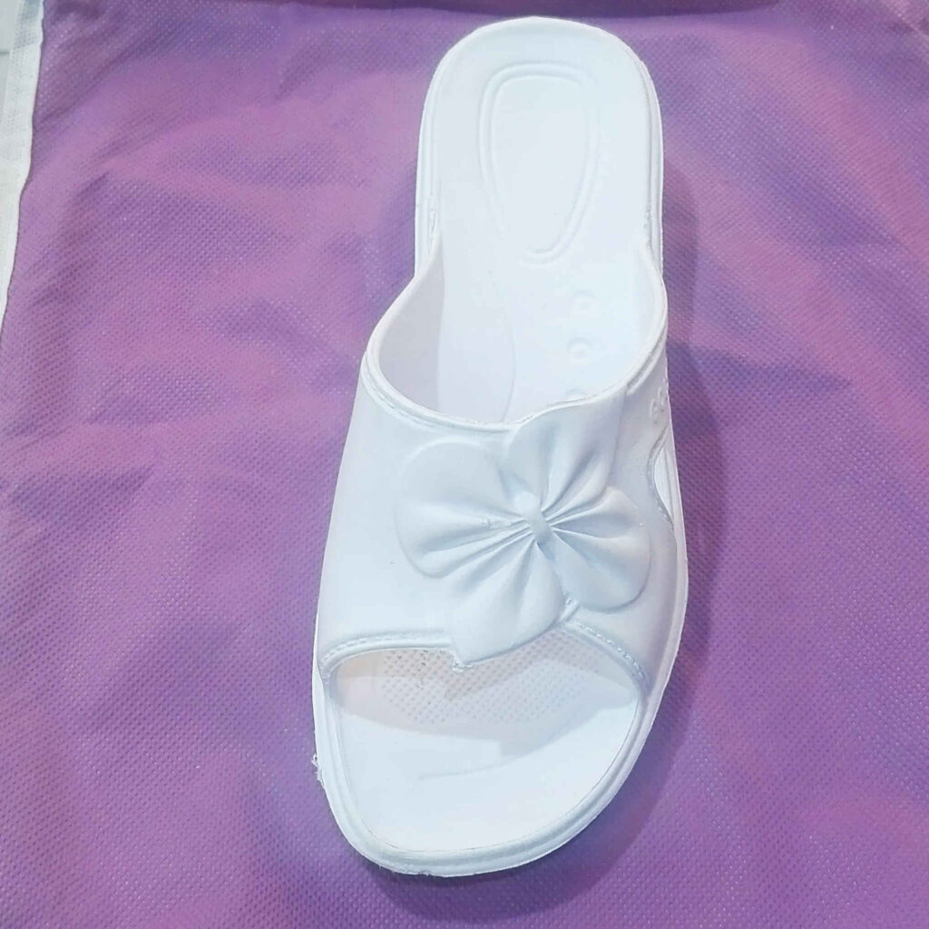 White Ihram slippers for Hajj Umrah for Women - ShopiPersia