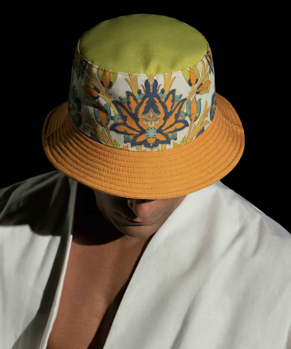 Artistic Design Bucket Hat - Model Golshaah - ShopiPersia
