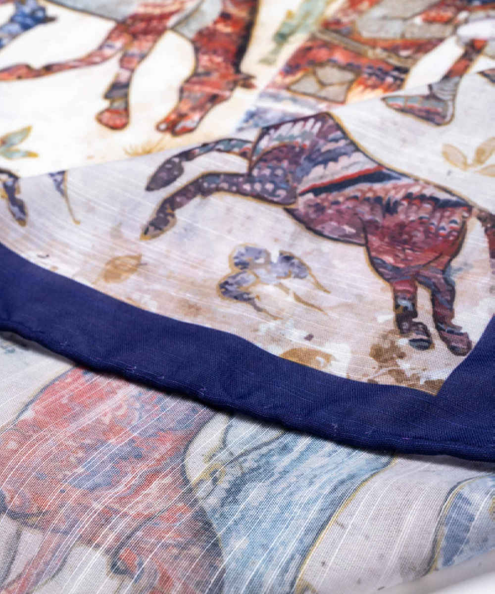 Persian Silk Neck Scarf for Women Luxe and Vibrant Square Rakhsh ...