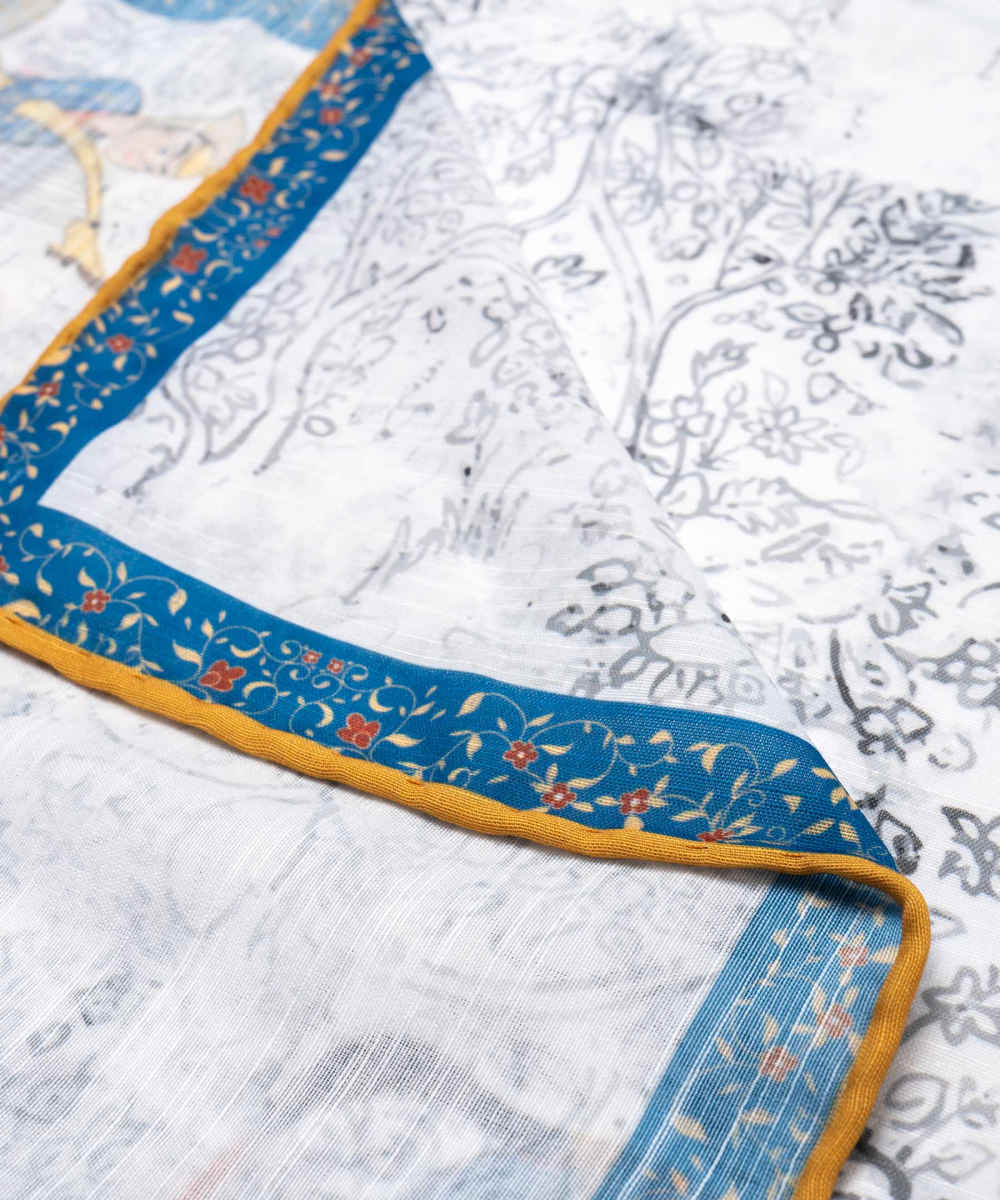 Persian Scarf for Women - Luxe and Vibrant Motif Bahram o Azadeh ...