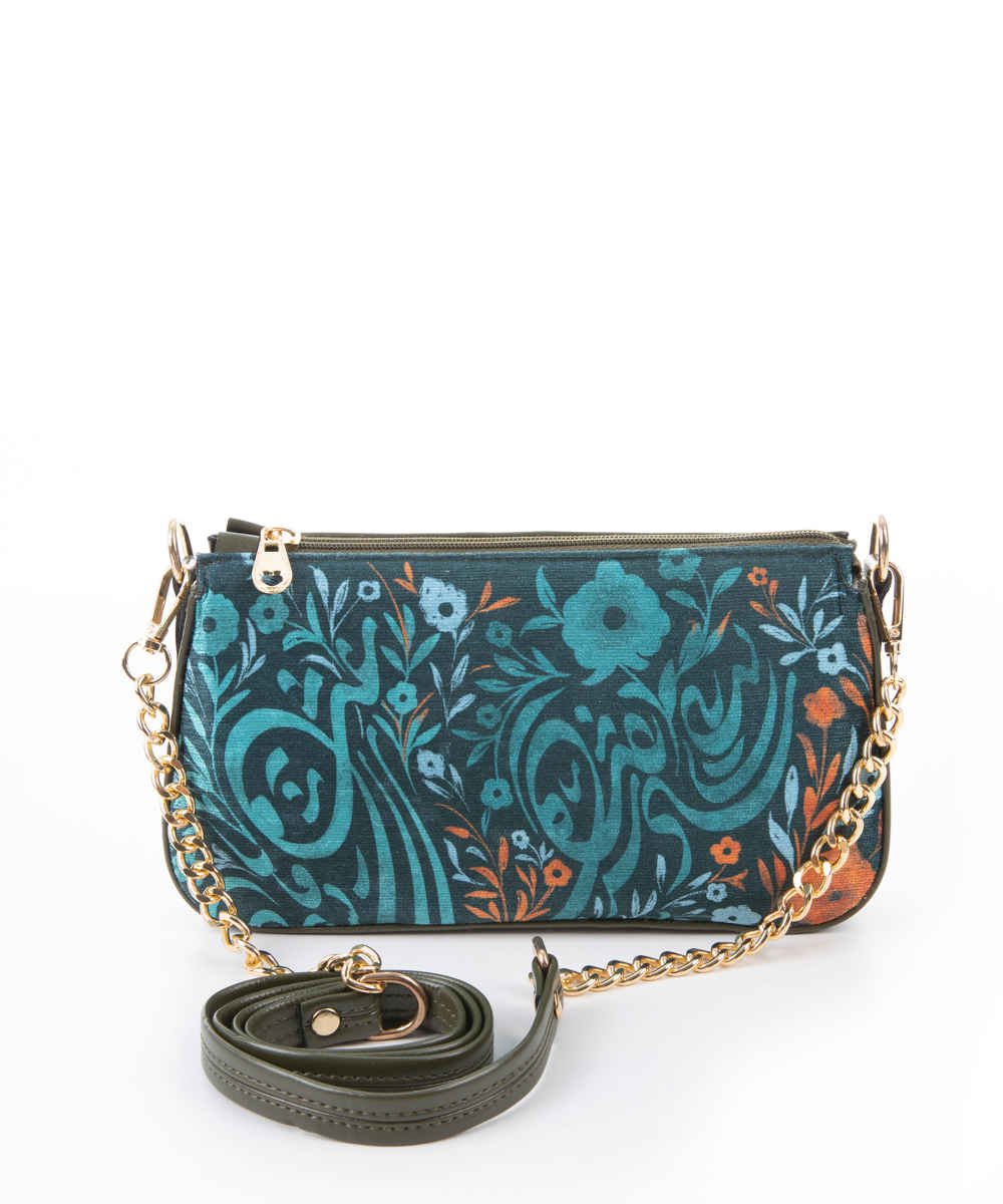Handmade Faux Leather Chain Strap Bag Hananeh - ShopiPersia