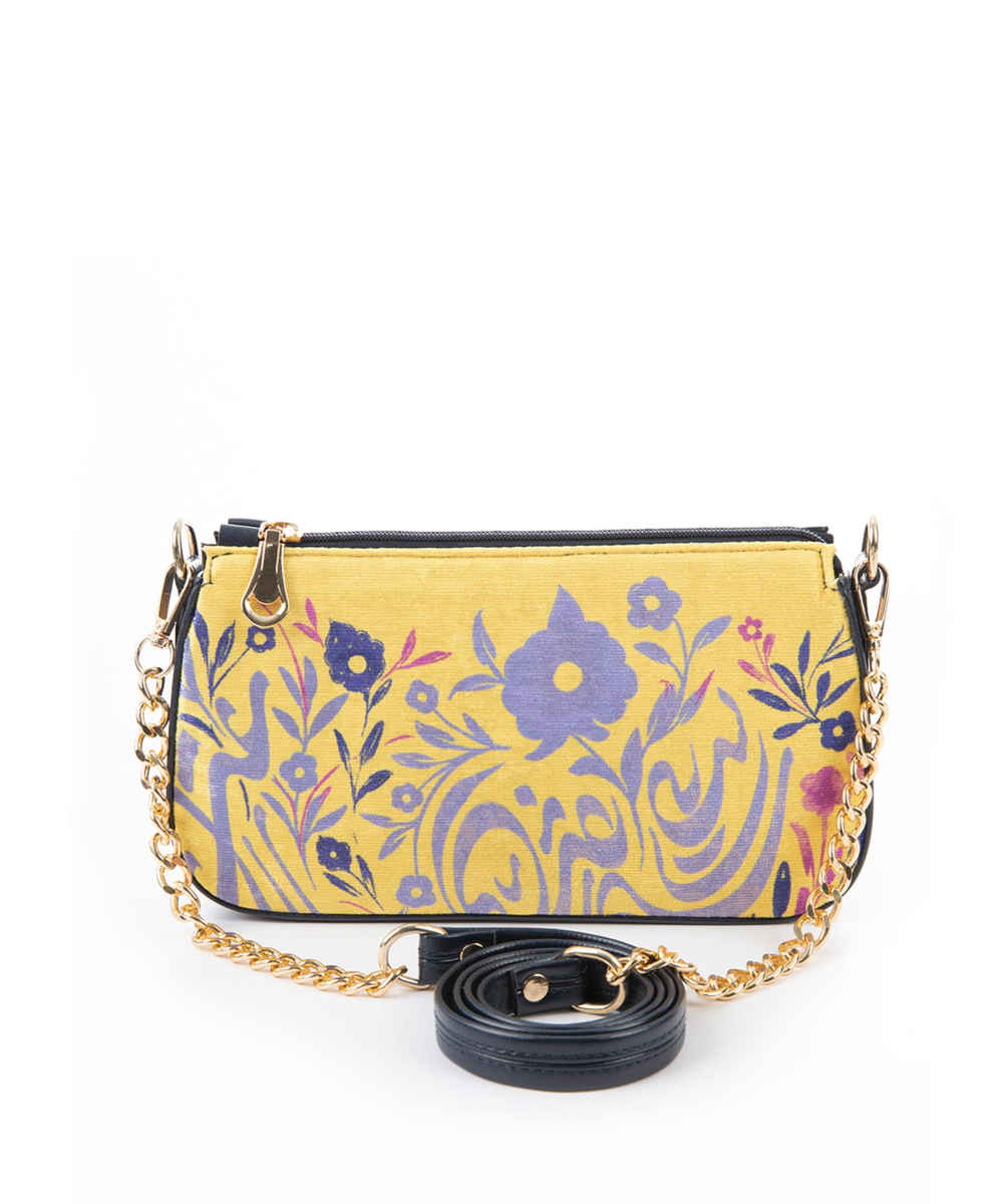 Handmade Faux Leather Chain Strap Bag Hananeh - ShopiPersia