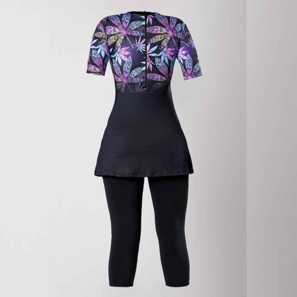 2 Piece Women's Short Sleeve Swimsuit Model Sima - ShopiPersia