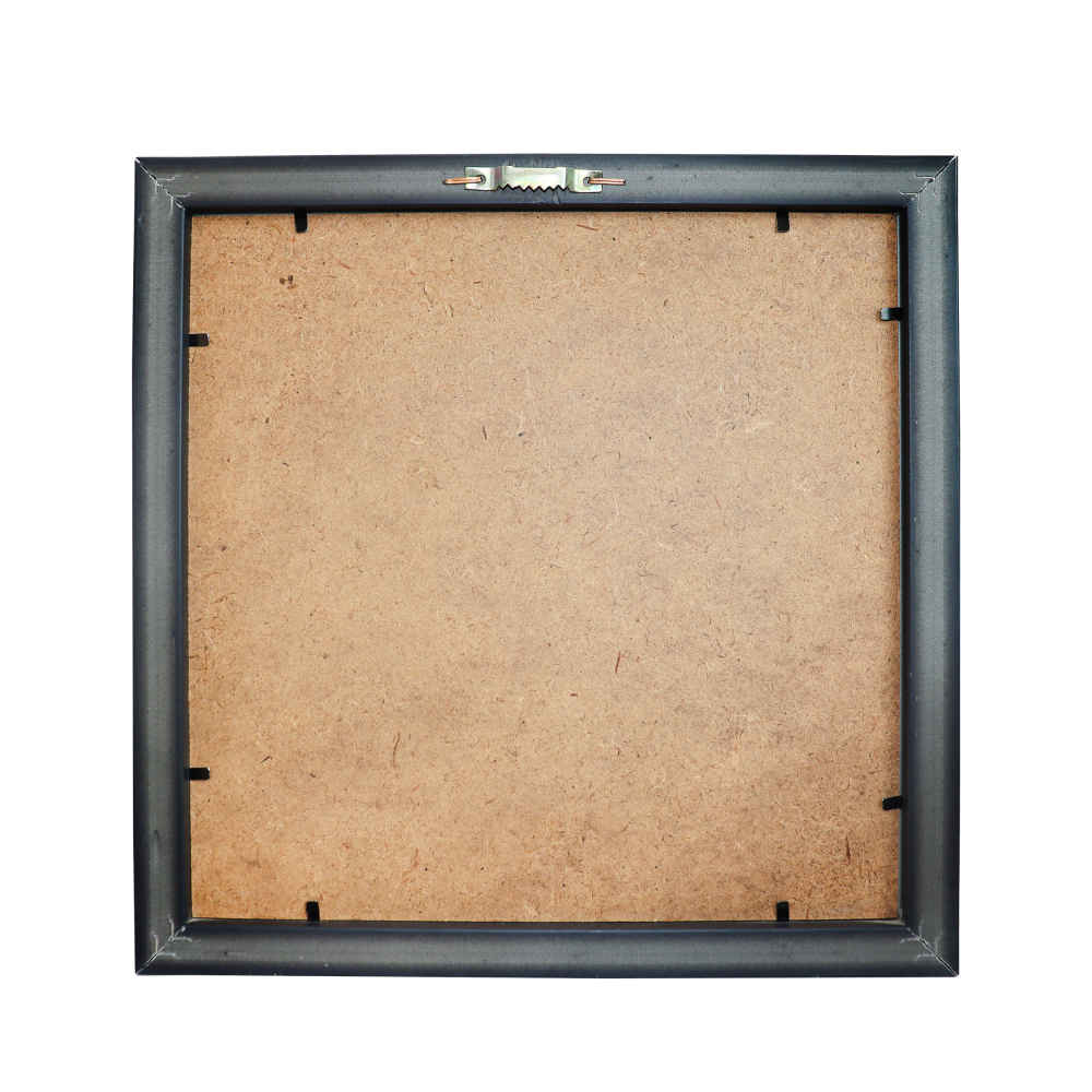 Framed Islamic Engraved Copper Art Khoda - ShopiPersia