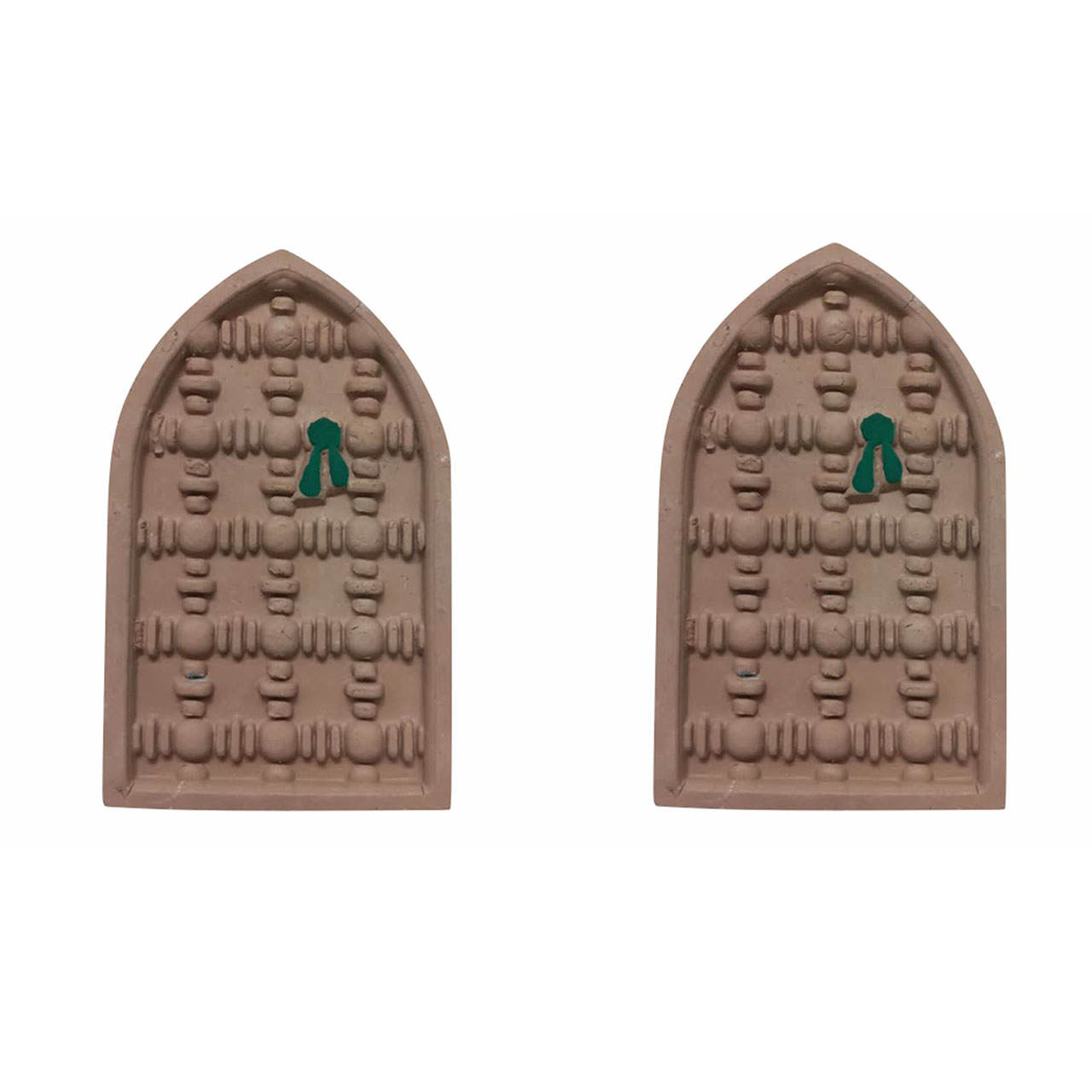 Set of Two Turbah Prayer Stones for Shia Muslims Model Shrine - ShopiPersia