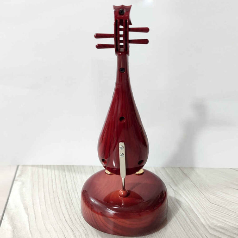 Wooden Art Deco Musical Box Model Saz - ShopiPersia