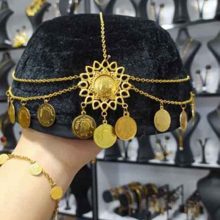 Traditional Kurdish Ethnic Hat - Dream Model - ShopiPersia
