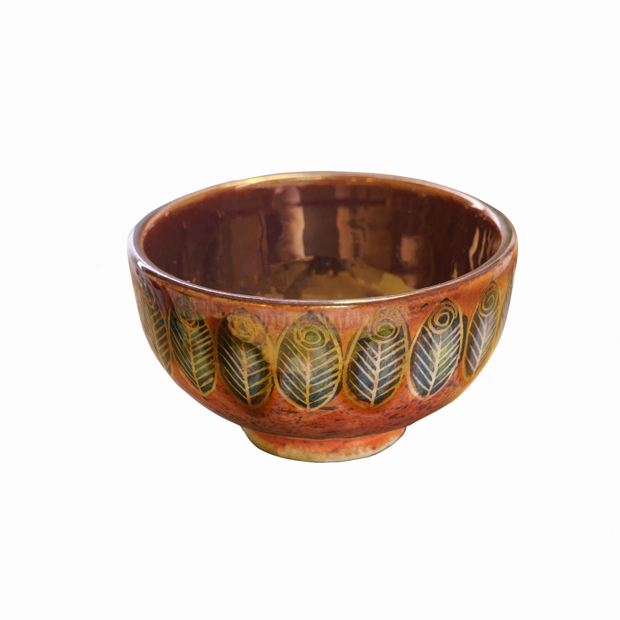 Handmade Decorative Pottery Bowl Model Viana - ShopiPersia