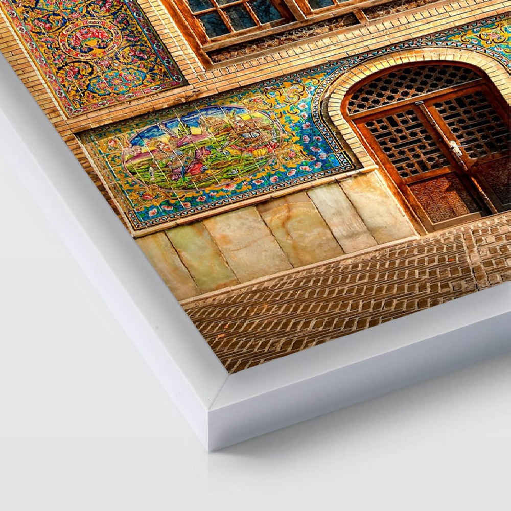 Persian PVC Print with Frame - Safa Wall Art - ShopiPersia