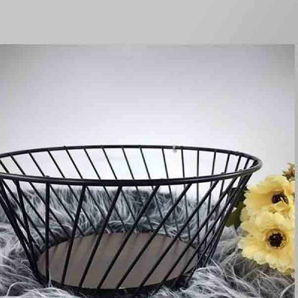 Metal Wire Fruit Basket Model Atena - ShopiPersia