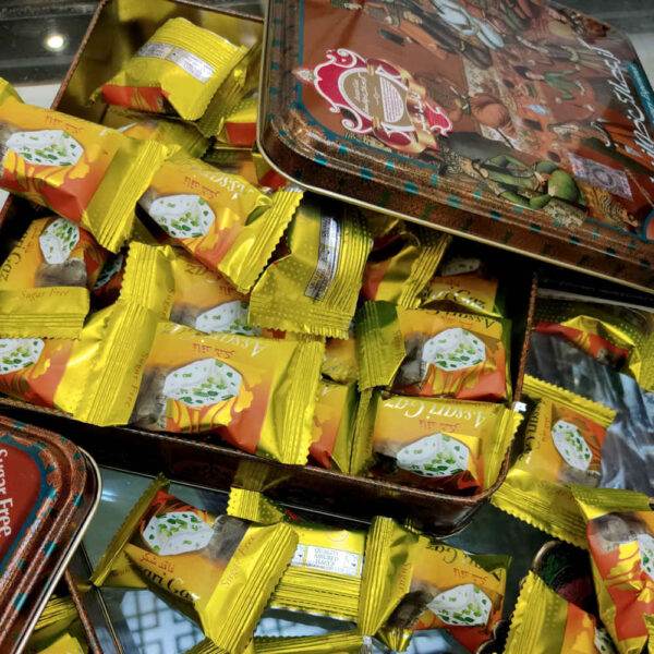 Sugar-Free Persian Gaz Nougat with 100% Angabin & 40% Nuts - ShopiPersia