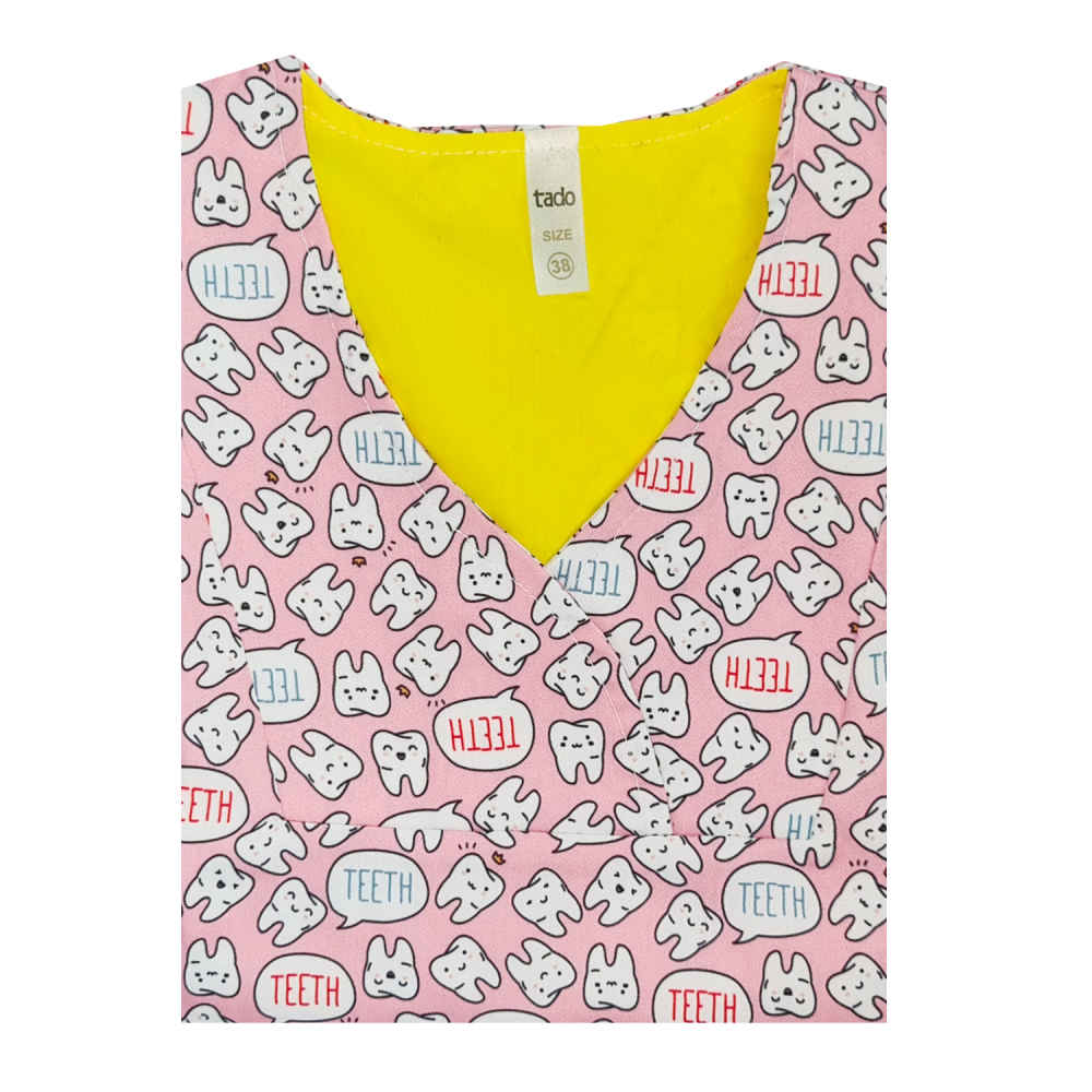 Women's Dental Scrub Top Uniform - ShopiPersia