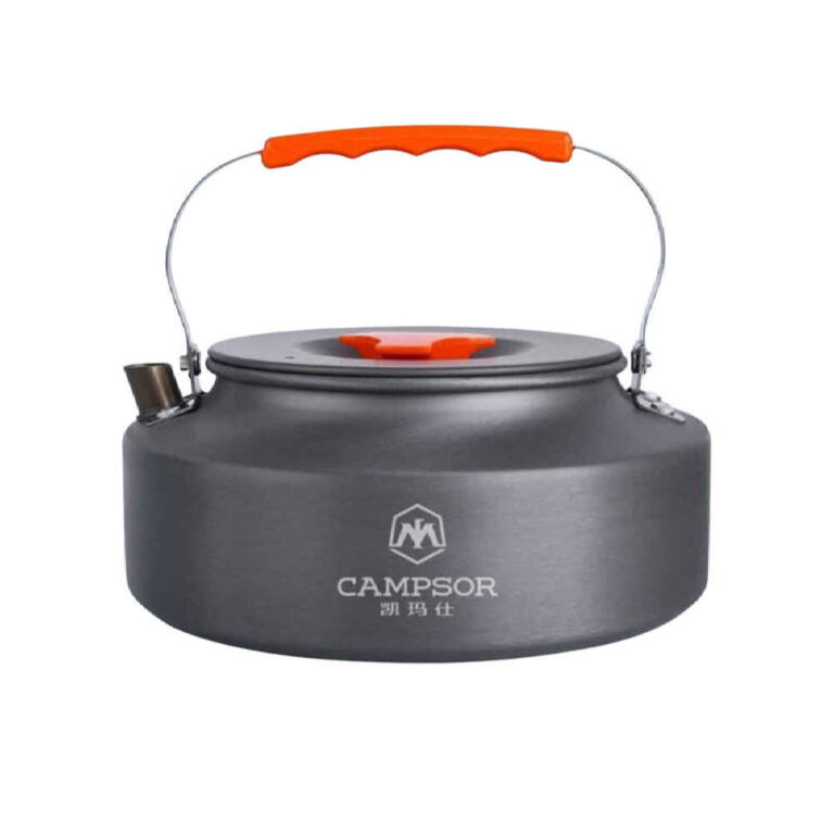 Outdoor Camping Kettle Lightweight Works with Campfires 3.2-Liter ...