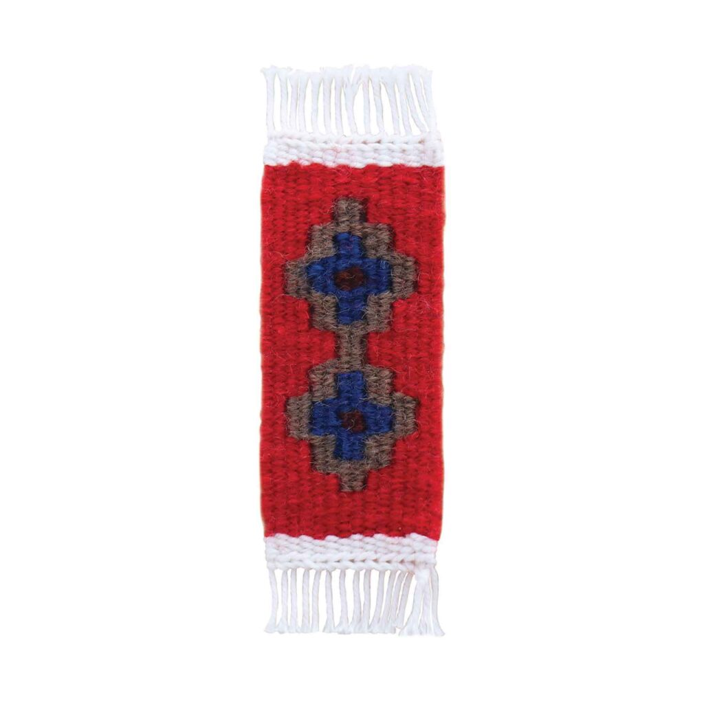 Artistic Persian Inspired Wooden Bookmark Girl & Coffee - ShopiPersia