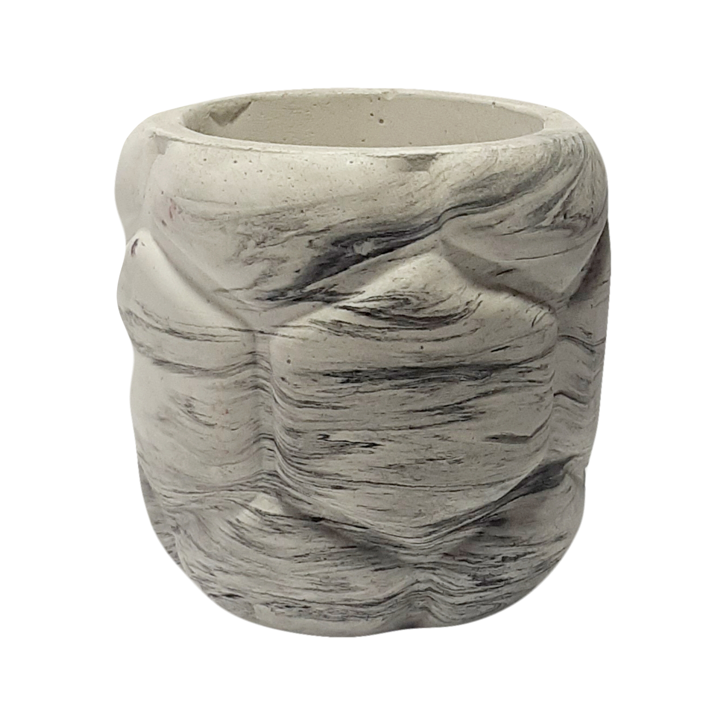 Stone Pen Holder for Desk with Marble Design Model Kando - ShopiPersia