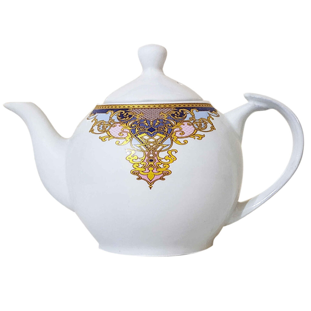 Traditional Teapot with Persian Shah Abbasi Design - ShopiPersia