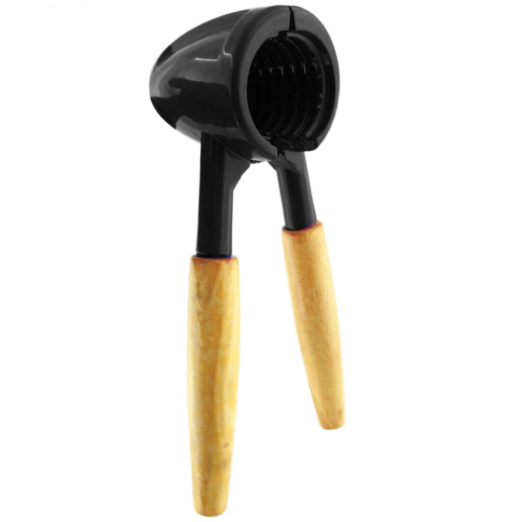 Nut Cracker Walnut Opener Metal with Ergonomic Wooden Handle - ShopiPersia