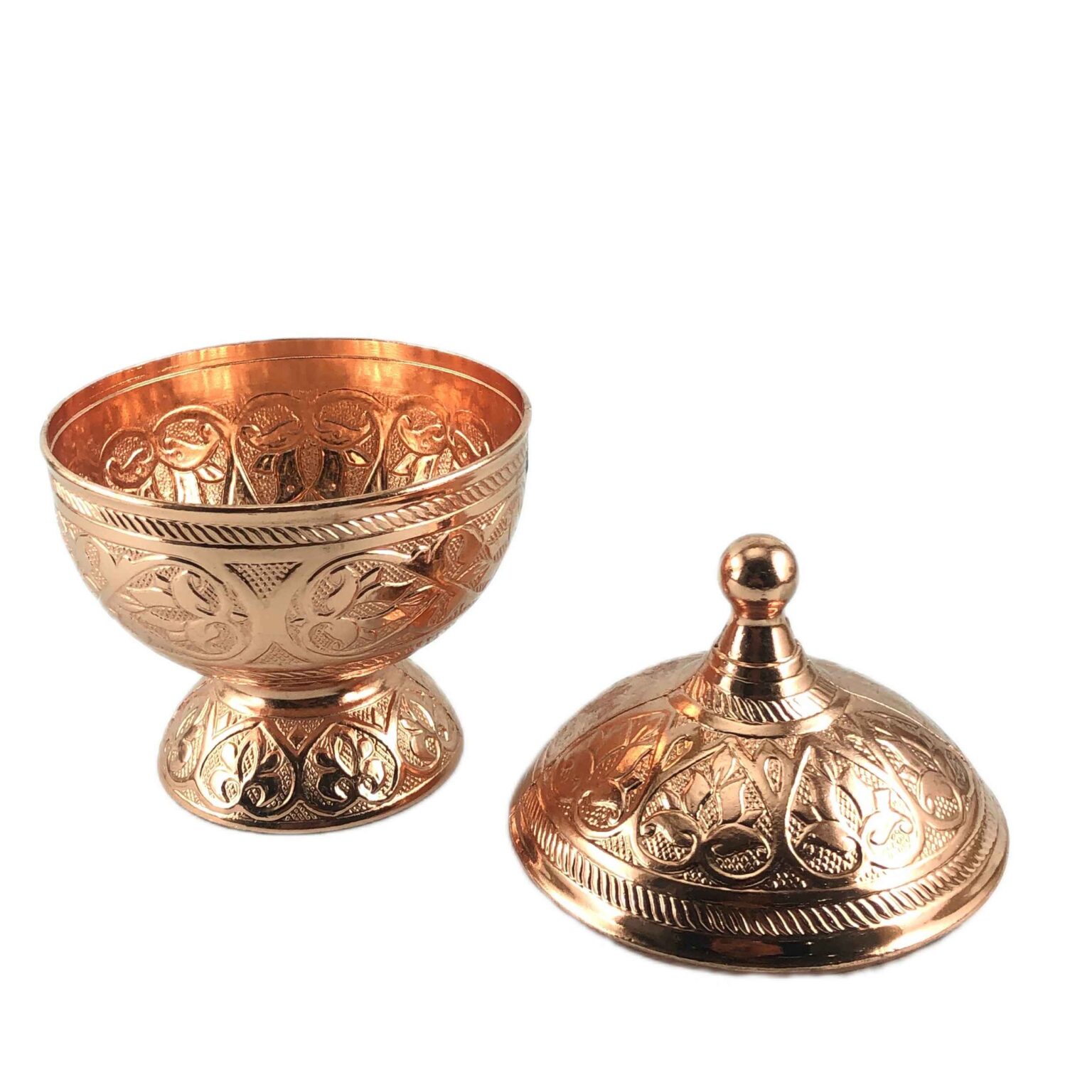 Metal Sugar Bowl with Lid Chic - ShopiPersia