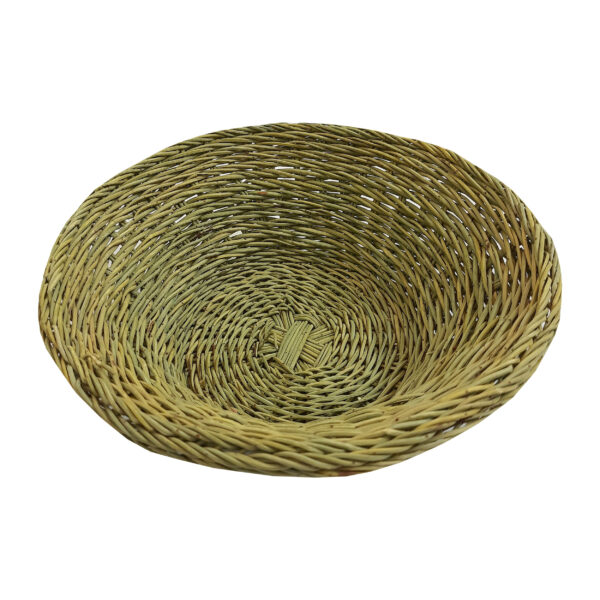 Natural Wicker Basket Handwoven Rustic Style - ShopiPersia