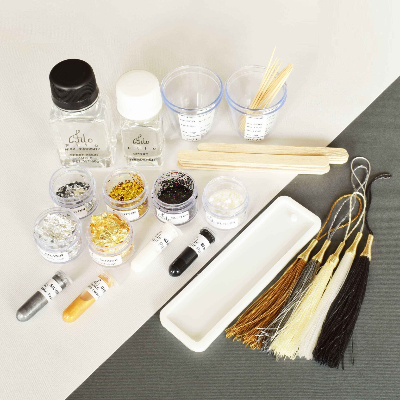 Resin Bookmark Making Kit with Mold and Resin Making Supplies - ShopiPersia