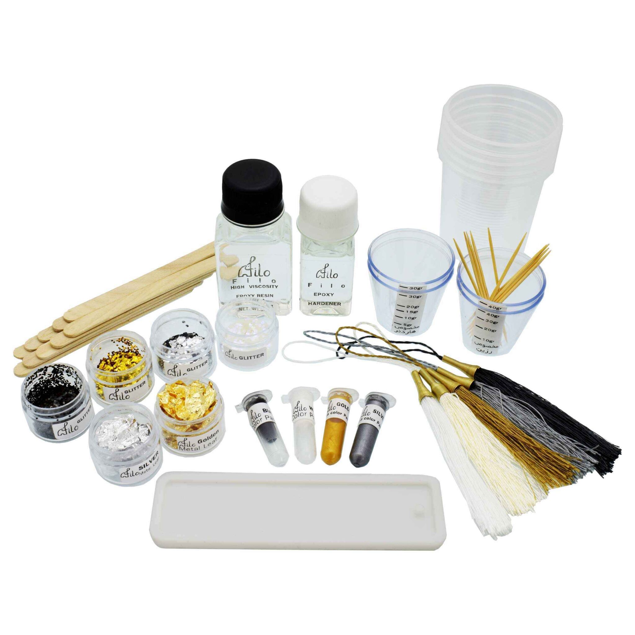 Resin Bookmark Making Kit with Mold and Resin Making Supplies - ShopiPersia