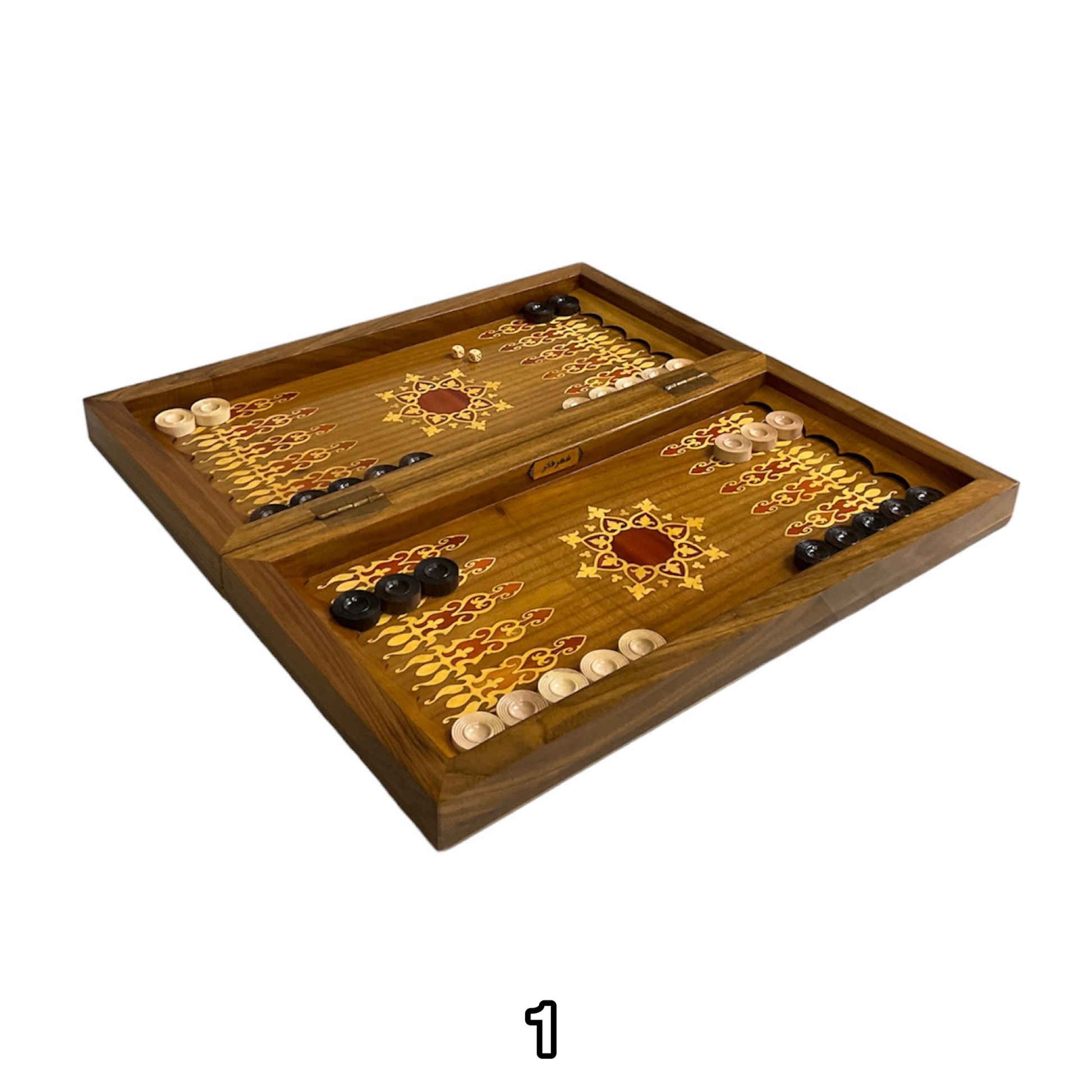 Backgammon & Chess Board Handcrafted from Walnut Wood - ShopiPersia