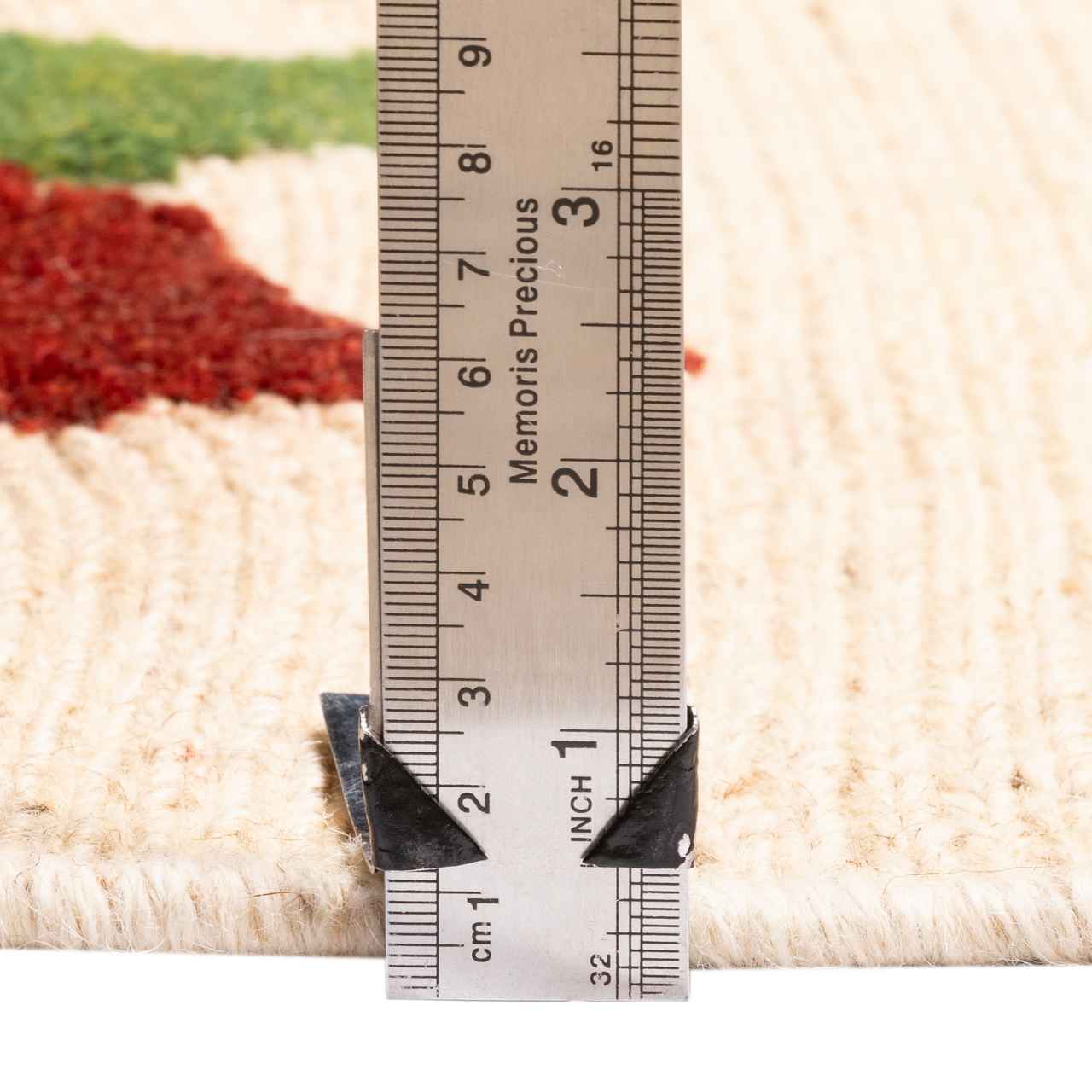 Authentic Persian Wool Kilim Rug Handwoven in Kerman Flowers - ShopiPersia