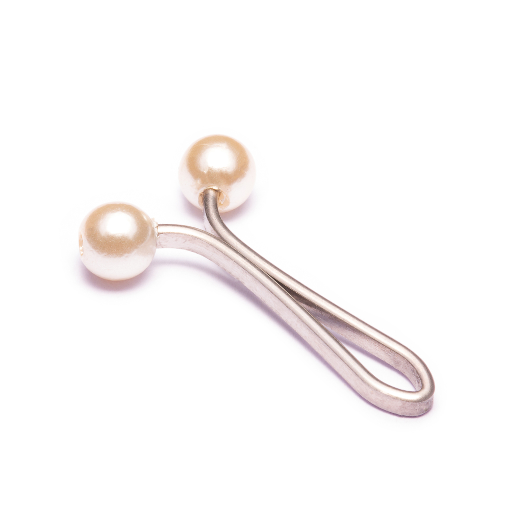 Hijab U Clips Set for Muslim Women Headscarf with Pearls (5 pcs ...