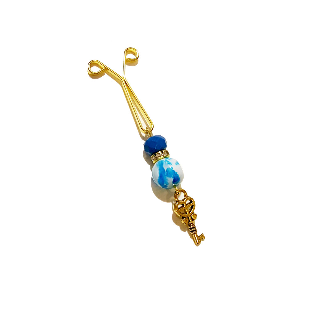 Hijab U Clips Set for Muslim Women Colorful Beaded Design (4 pcs ...