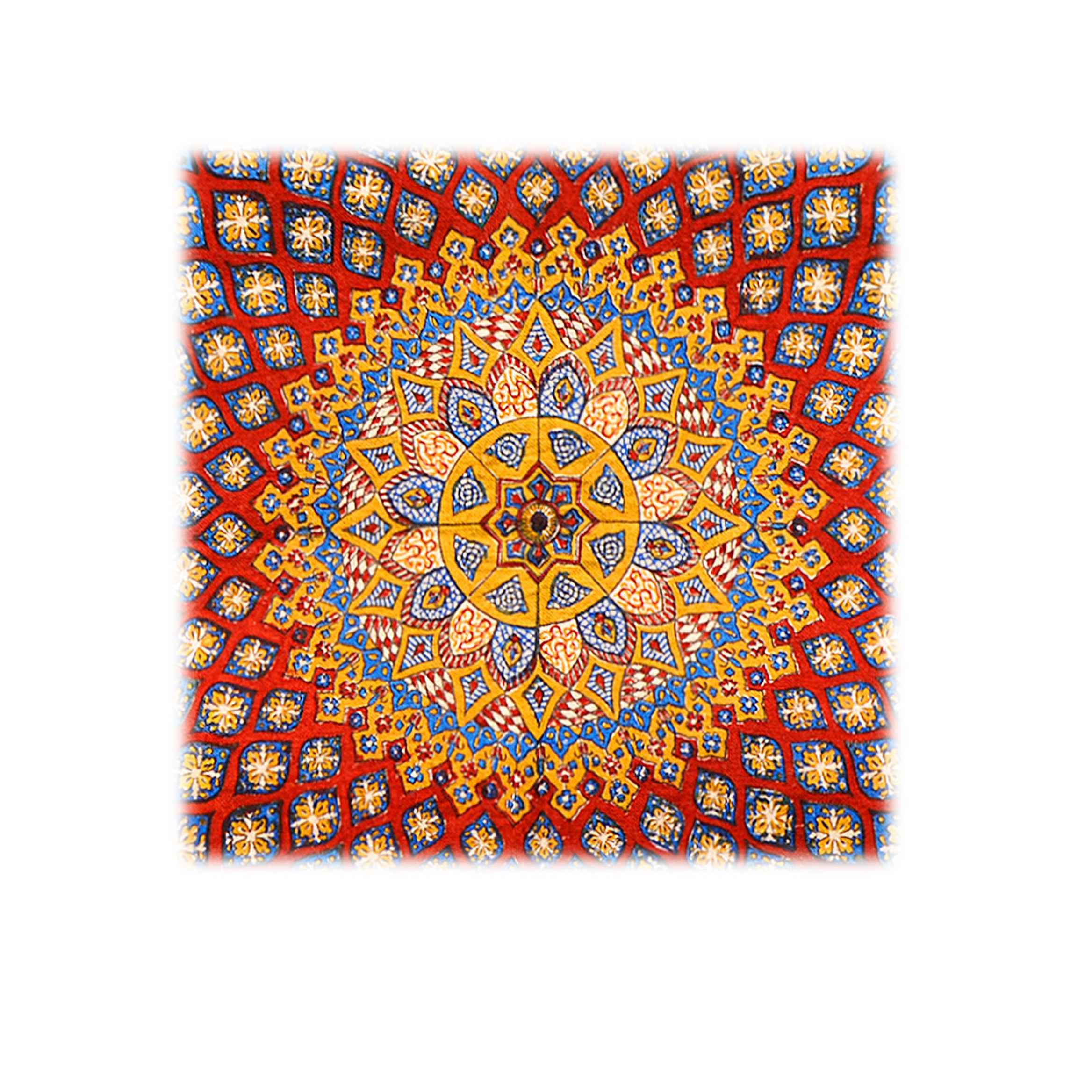 Iranian Tablecloth: Isfahan's Traditional Kalamkari Block Print ...