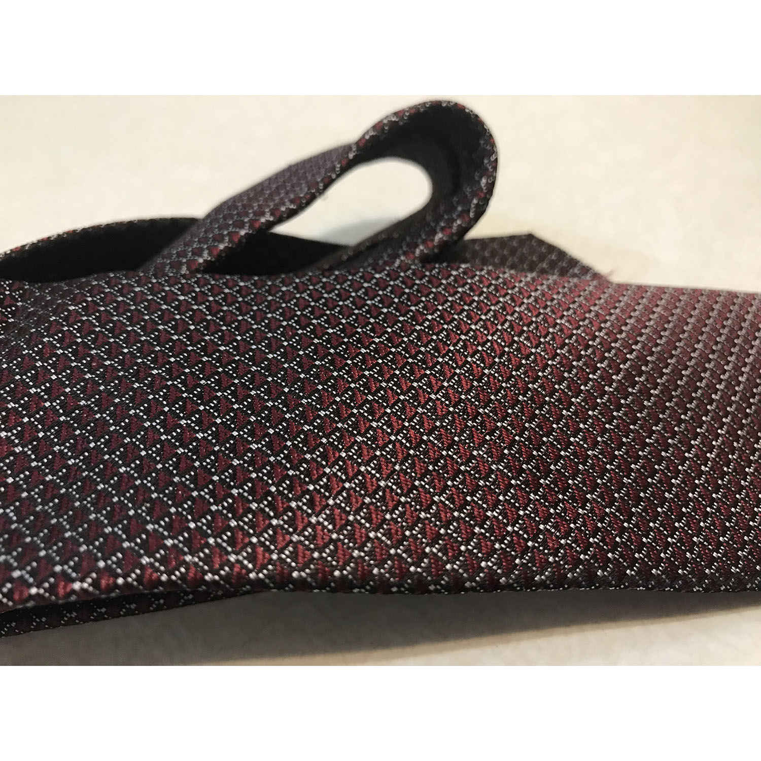 Men's Necktie - Maroon Elegance for Wedding Party - ShopiPersia