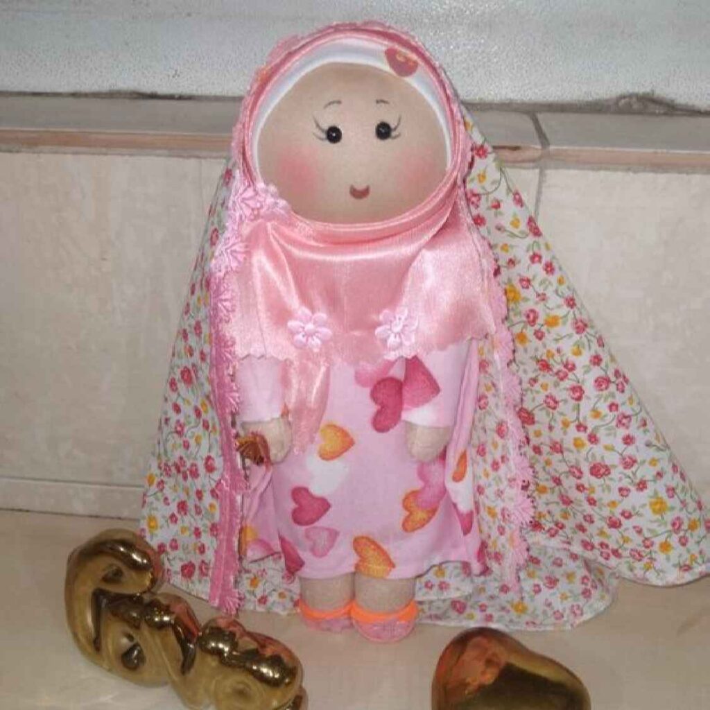 Muslim Hijab Doll Handcrafted for Children - ShopiPersia