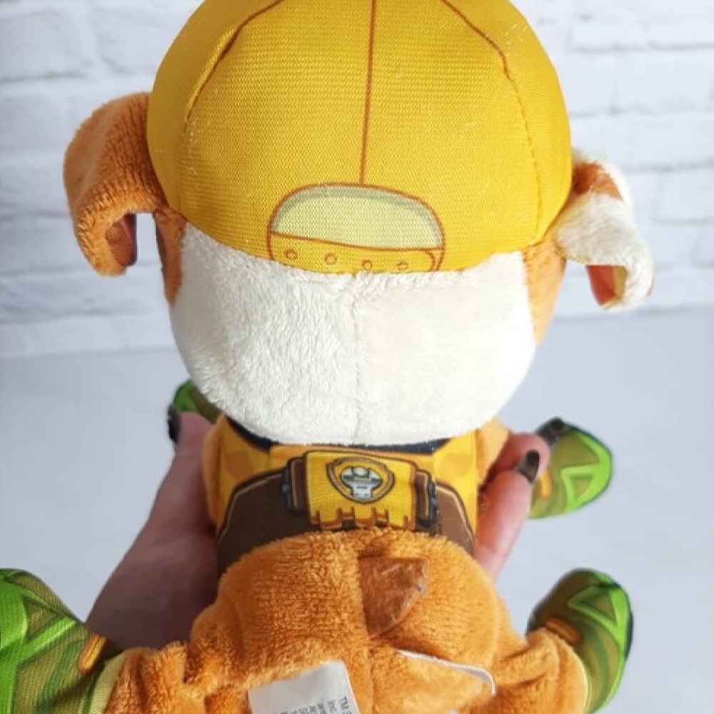 Original Rubble Stuffed Toy - PAW Patrol Character Plush Doll - ShopiPersia