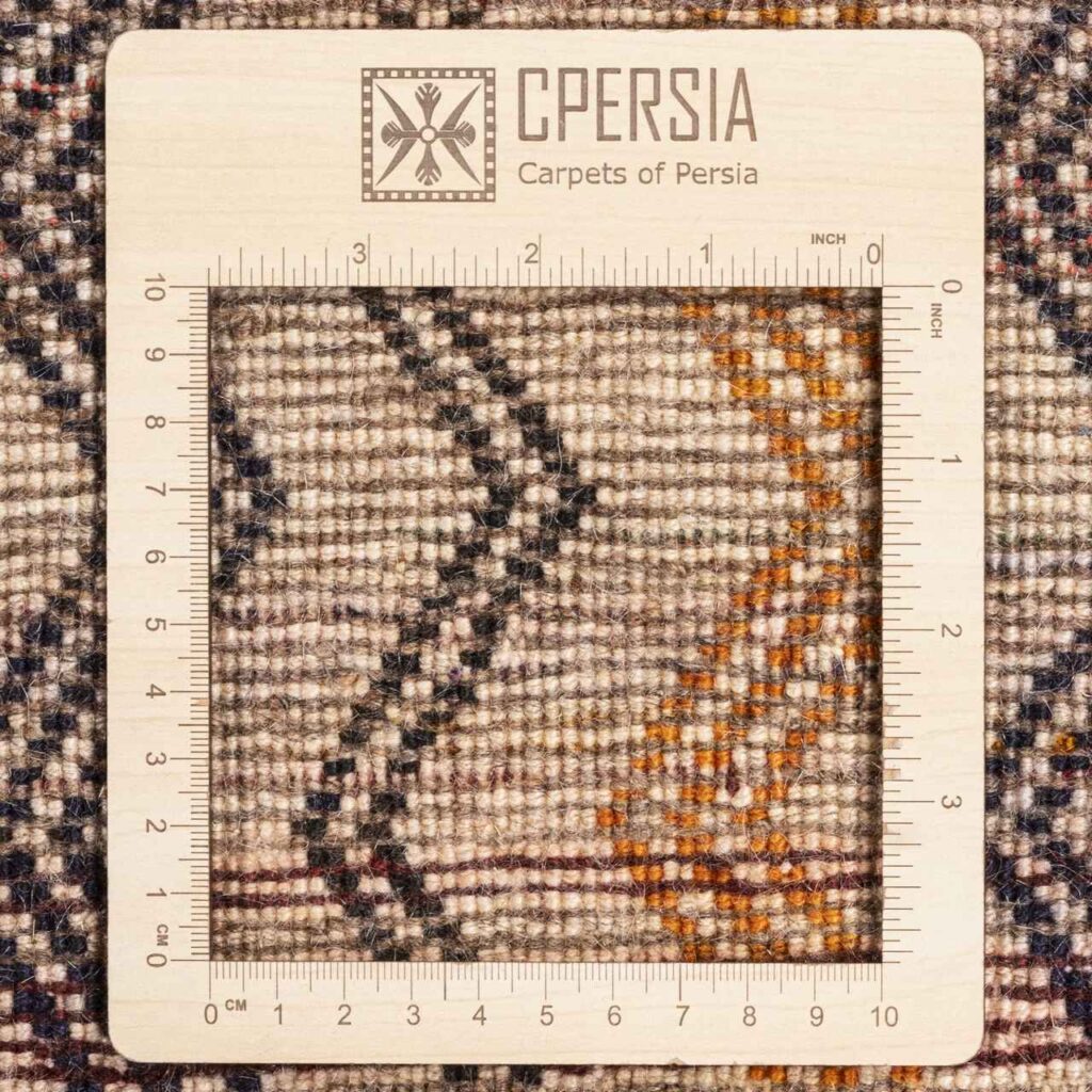 Persian Gabbeh Rug Traditional Handwoven in Fars with Zigzag Design ...