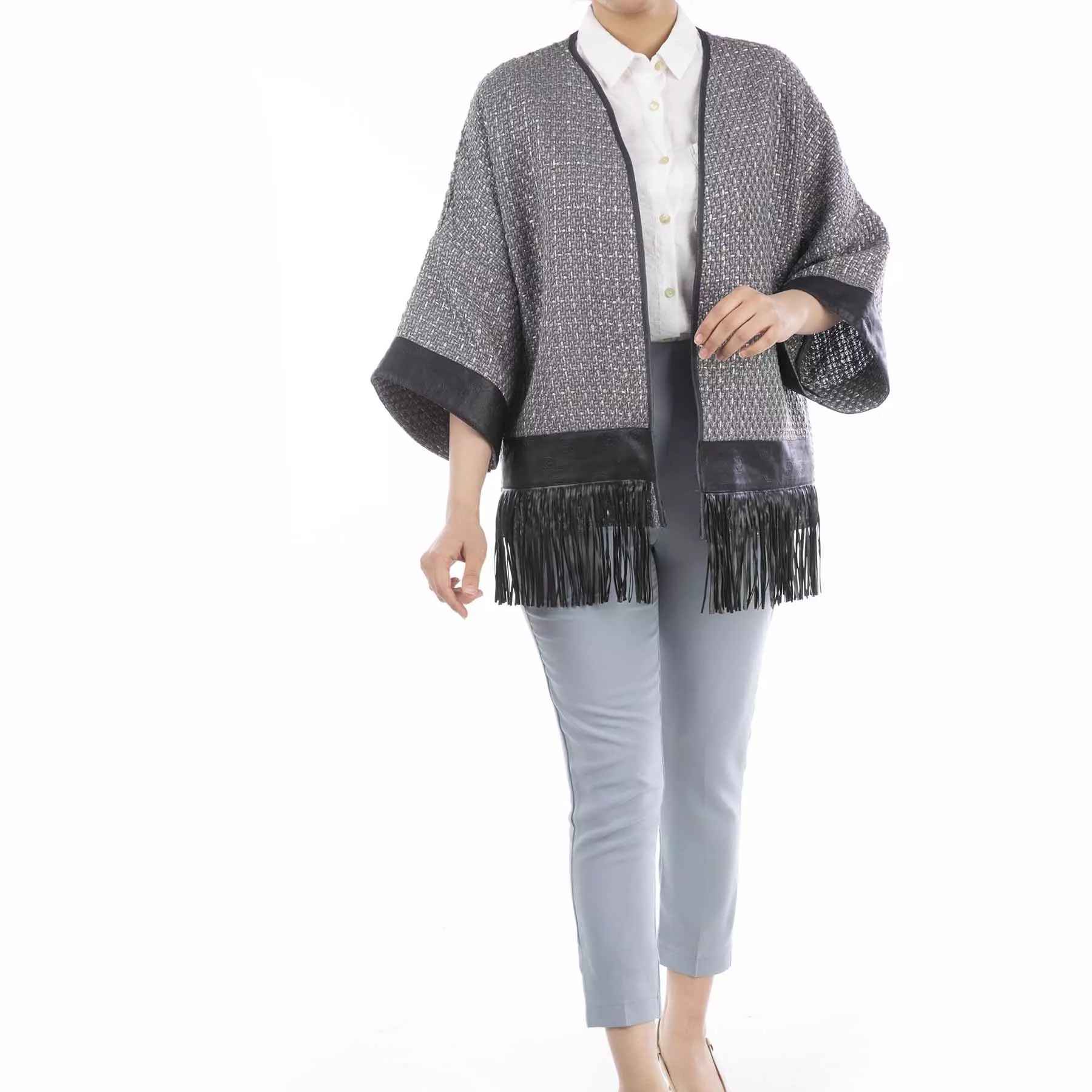 Persian Manto Chenille Fabric Loose Fit for Women - ShopiPersia