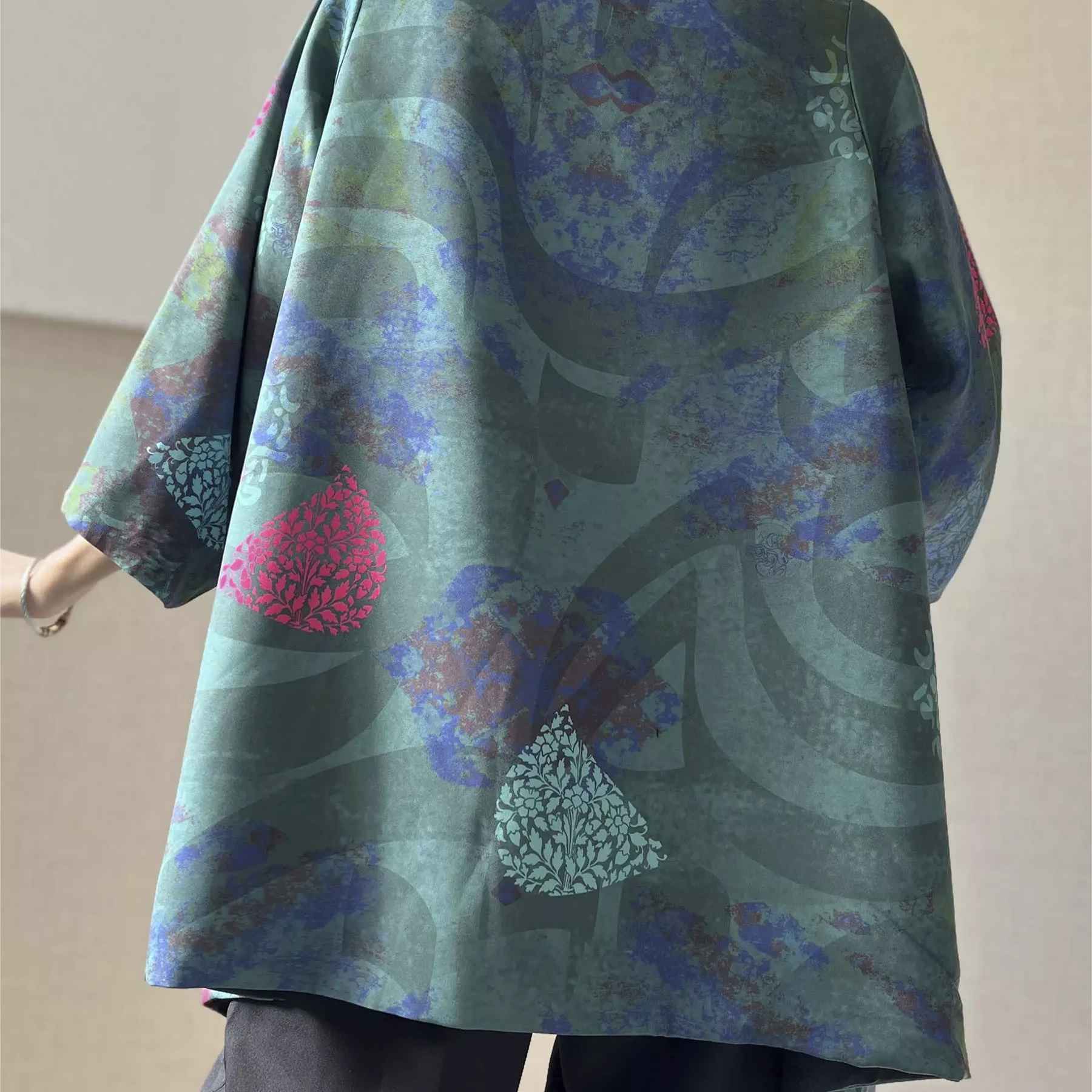 Persian Manto Double Sided Crepe Fabric for Women - ShopiPersia