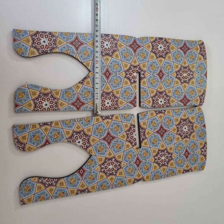 Wooden Quran Rehal Stand Foldable Holder Handcrafted with Geometric ...