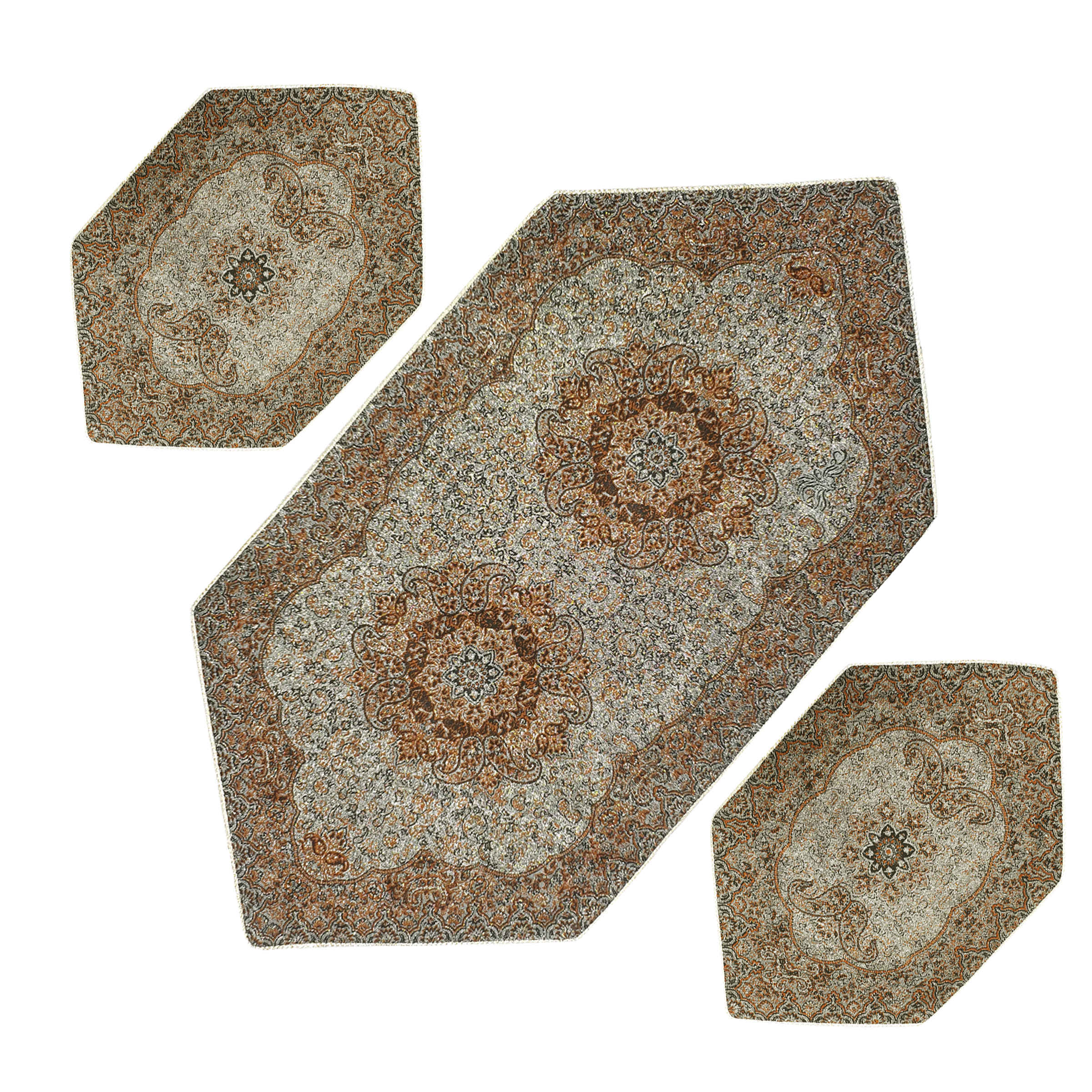 Termeh Tablecloth Luxurious with Persian Paisley Pattern Mahini (5x ...